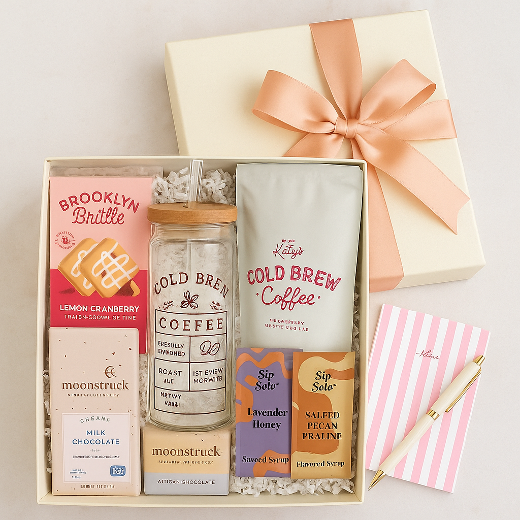 Cold Brew & Chocolate Indulgence Box – Curated By The Coast